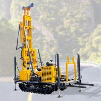 China Crawler Type Deep Water Well Drilling Rig with 350m Drill Hole Depth for sale