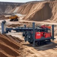China Crawler Water Well Drilling Rig with Drilling Depth 200m、300m、500m and Diesel Engine for sale