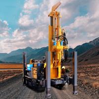 China Crawler Type Deep Water Well Drilling Rig with 350m Drill Hole Depth for sale