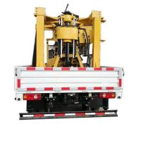 China Car Mounted Hydraulic Water Well Drilling Rig 200M Intake Well Drilling Rig for sale