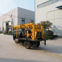 China Water Well Hydraulic Drilling Equipment Three Wheel Vehicle Mounted for sale