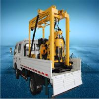 China Complete Hydraulic Water Well Drilling Rig Vehicle Mounted 200 Meter for sale