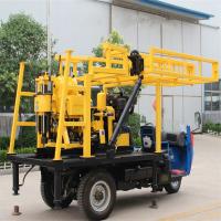 China Deep Hydraulic Borehole Water Well Drilling Rig Movable 200m for sale