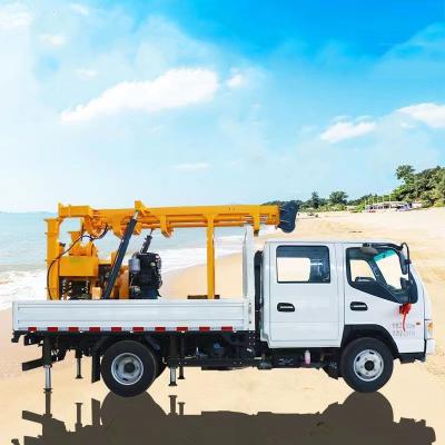 China Deep Hydraulic Borehole Water Well Drilling Rig Movable 200m for sale