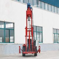 China Positive Circulation Tractor Drilling Rig 100 Meter For Farmland Irrigation Well for sale