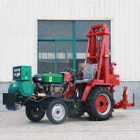 China Positive Circulation Tractor Drilling Rig 100 Meter For Farmland Irrigation Well for sale