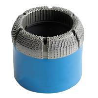 China Bq Nq Hq Pq Surface Set Diamond Core Drilling Bit for sale