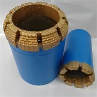 China Bq Nq Hq Pq Surface Set Diamond Core Drilling Bit for sale