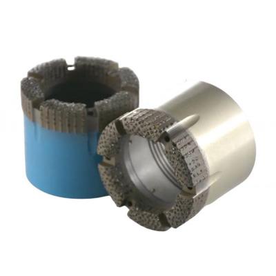 China Bq Nq Hq Pq Surface Set Diamond Core Drilling Bit for sale