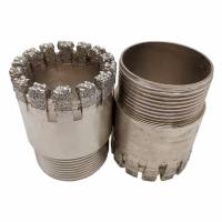 China Exploration Electroplated Diamond Drill Bit AISI Standard For Medium Hard Layer for sale