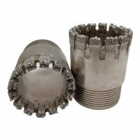 China Exploration Electroplated Diamond Drill Bit AISI Standard For Medium Hard Layer for sale