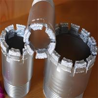 China Long Pipe Electroplated Diamond Drill Core Bits For Reinforced Concrete for sale