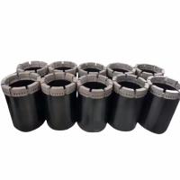China AQ,BQ,NQ,HQ,PQ Wire line Impregnated Diamond Core Drill Bit For Geological Mineral Exploration Core Drilling bit for sale