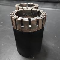 China Bq Nq, Hq Turbo Type Hard Rock Mining Impregnated Diamond Core Drill Bits for sale