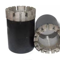China Hard Rock Core Drilling Bit Nq Hq Turbo Diamond Bits for sale
