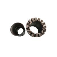 China Hard Rock Core Drilling Bit Nq Hq Turbo Diamond Bits for sale