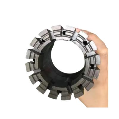 China Hard Rock Core Drilling Bit Nq Hq Turbo Diamond Bits for sale