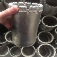 China Long Pipe Electroplated Diamond Drill Core Bits For Reinforced Concrete for sale