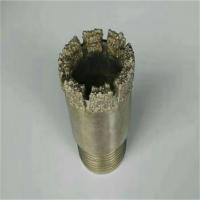 China Long Pipe Electroplated Diamond Drill Core Bits For Reinforced Concrete for sale