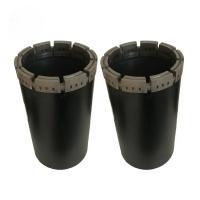China Mining Drilling Impregnated Diamond Core Bits T2-76 T6-101 For Conventional Barrels for sale