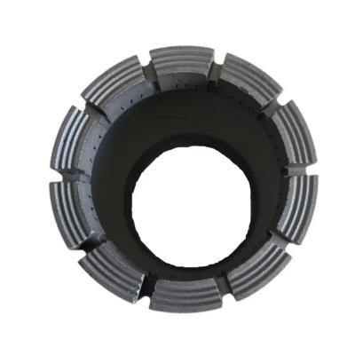 China Bw Nw Hw Pw Impregnated Diamond Casing Shoe Bit For Mineral Exploration for sale
