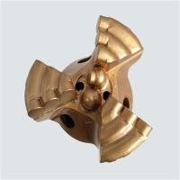 China 113mm 3wings PDC Drill Bit Steel Body No Core Bit for sale