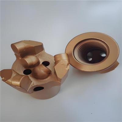 China 75mm Supply of 3-Wing Internally Concave PDC Drill Bit, Drill Bit for Water Well Drilling for sale