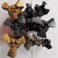 China 113mm 3wings PDC Drill Bit Steel Body No Core Bit for sale