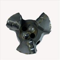China Steel PDC Drill Bit Three-Wing Concave Coreless Button Bit for Coal Mining and Well Drilling for sale