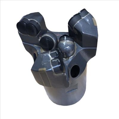 China Steel PDC Drill Bit Three-Wing Concave Coreless Button Bit for Coal Mining and Well Drilling for sale