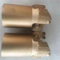 China 94mm Three-Wing Type PDC Drilling Drag Drill Bit , PDC Concave Drill Bit for sale