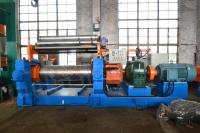 China PLC Controlled 22 Inch Low Noise XK-560 Open Mill Rubber Mixing Machine for sale