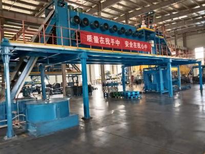 China Overhead Type Rubber Sheet Cooling Machine For Making Tires / Conveyor Belts for sale