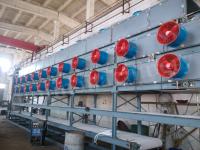 China Horizontal Conveyor Belt Rubber Sheet Cooling Machine Electric Powered for sale