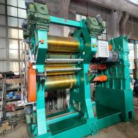 China Customized Four Roll Rubber Calender Machine For Rubber Compounding for sale