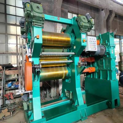 China Customized Four Roll Rubber Calender Machine For Rubber Compounding for sale