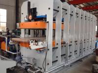 China Customizable 1200×1200 Hydraulic Vulcanizing Press Machine For Rubber Plate for sale