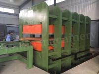 China Heavy Duty Frame Type Plate Vulcanizing Press For Industrial Molding XLB-1300x6000 for sale