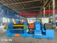 China Automatic Stock Blender Double Shaft XK-450 Rubber Mixing Mill For Rubber Sheet for sale