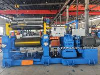 China PLC Control Electric Heating Water Cooling Rubber Two Roll Open Mixing Mill for sale