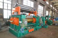 China XK-550 Two Chilled Iron Roll Open Mill Rubber Mixing Machine For Rubber Sheeting for sale