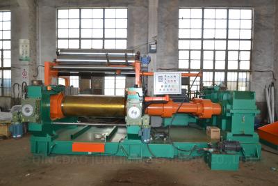 China XK-550 Two Roll Open Mill Rubber Mixing Machine For Rubber Compound for sale