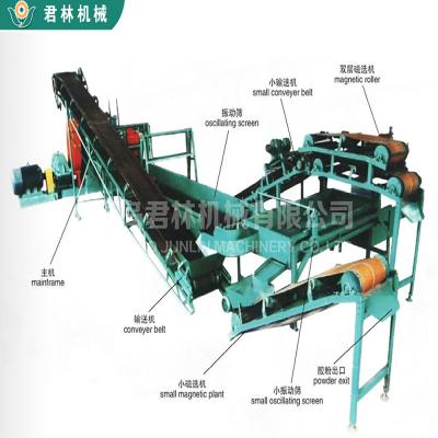 China Rubber Powder Making Machine for Recycling Various Waste Rubber and Tires for sale
