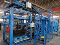 China Floor Type Batch Off Cooler / Rubber Sheet Cooling Line / Batch Off Unit for sale