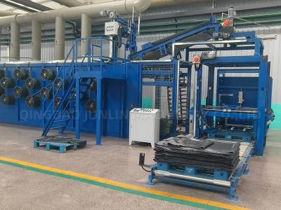 China Floor Standing Type Batch Off Cooler / Rubber Sheet Cooling Line for sale