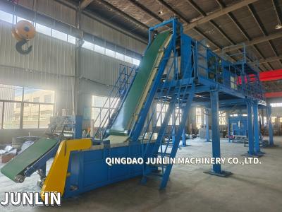 China Space Saving Overhead Batch Off Cooler Line For Rubber Cooling Process for sale