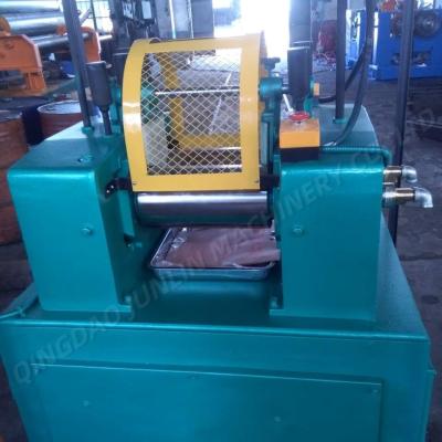 China XK-160 Open Rubber Mixing Mill / Two Roll Mill For Lab  for sale