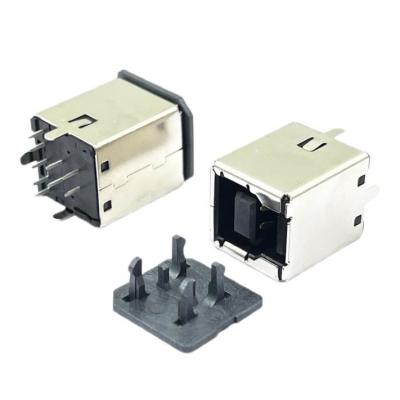 China USB USB 3.0 Connector USB B Type Straight, DIP Female Socket 9Pin with Cap for sale