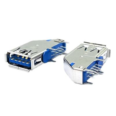 China LCP UL94V-0 A Micro USB Socket Connector Female PCB Mount ODM for sale
