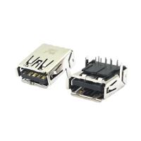 China 9Pin USB3.1 Female USB Socket Charging Connector Dip 90 Degrees RVS for sale